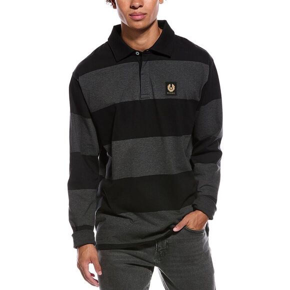 Belstaff | Shirts | Belstaff Mens Drum Polo Shirt Black | Poshmark